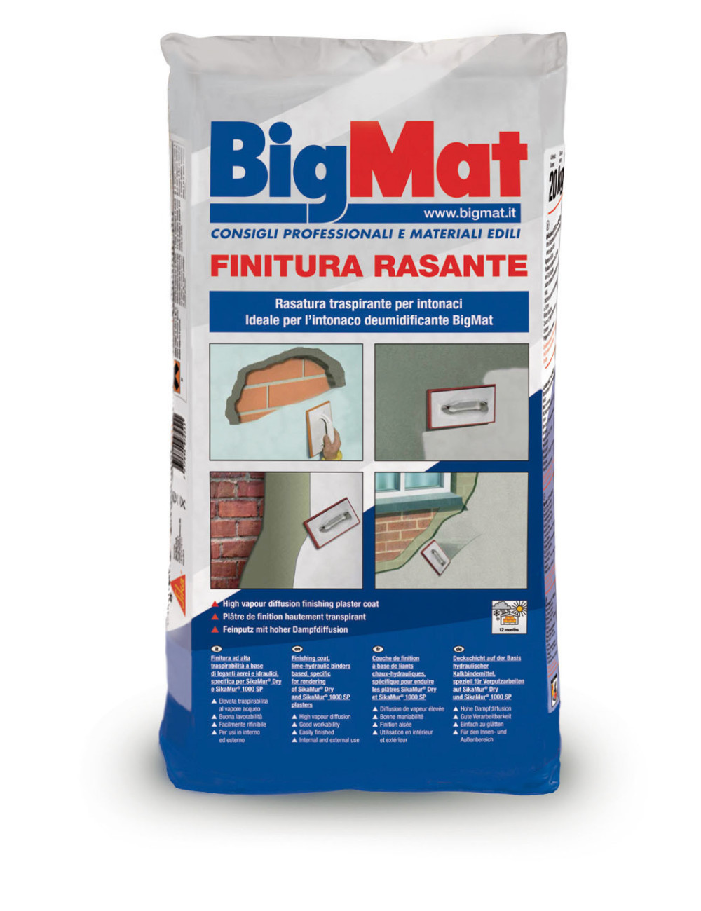 Rasante universale BIGMAT kg.25