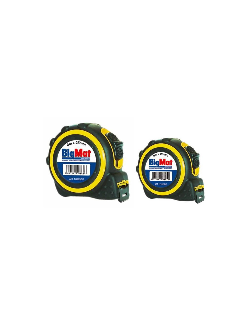Flessometro BigMat 5mt x 25mm