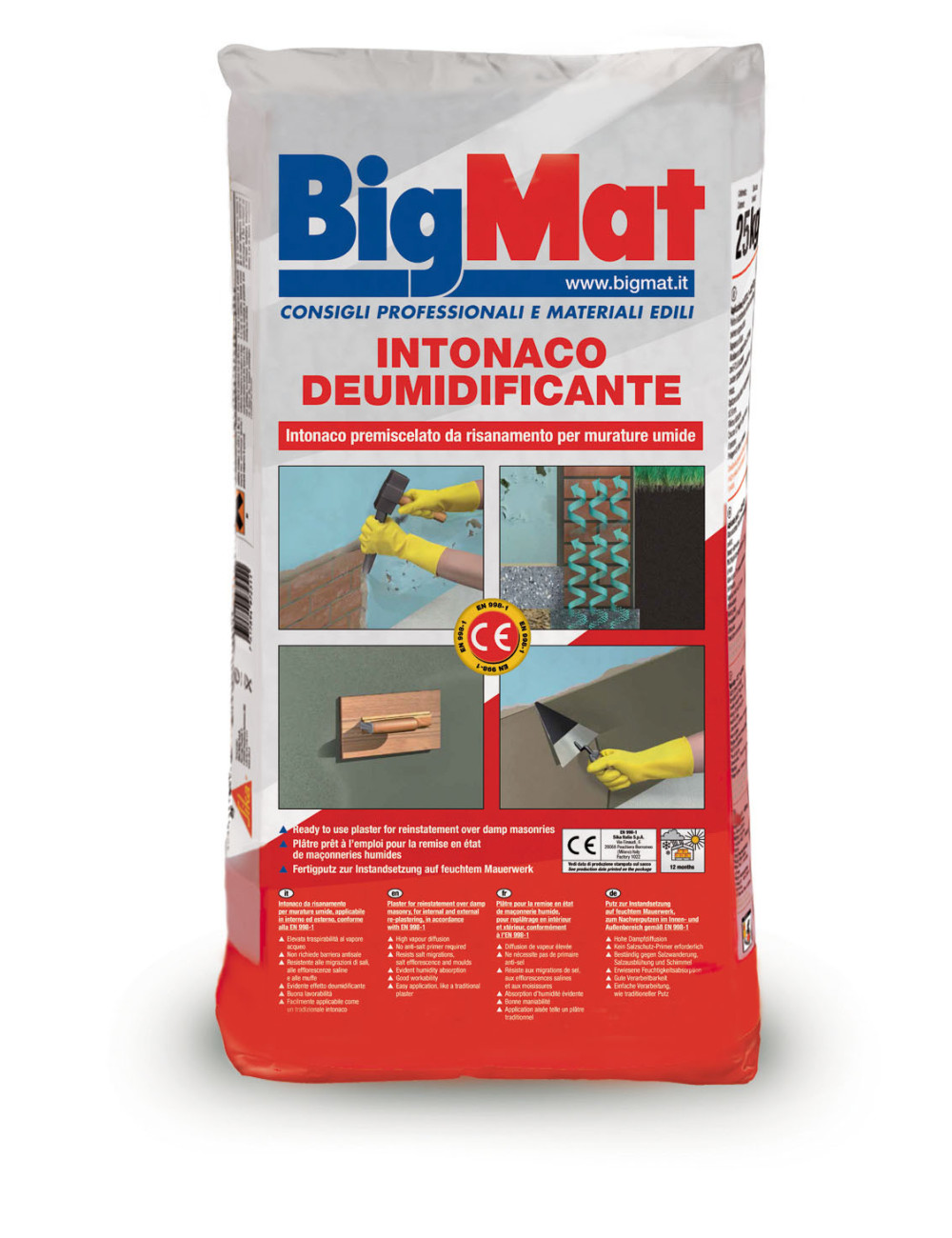 INTONACO DEUMIDIFICANTE Bg 25KG BigMat